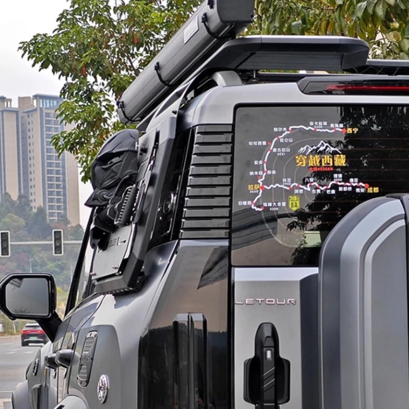 Rear side window armor expansion for Jetour T2 | SUPER CHERY