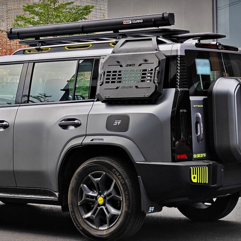 Jetour T2 rear side window armor expansion | SUPER CHERY