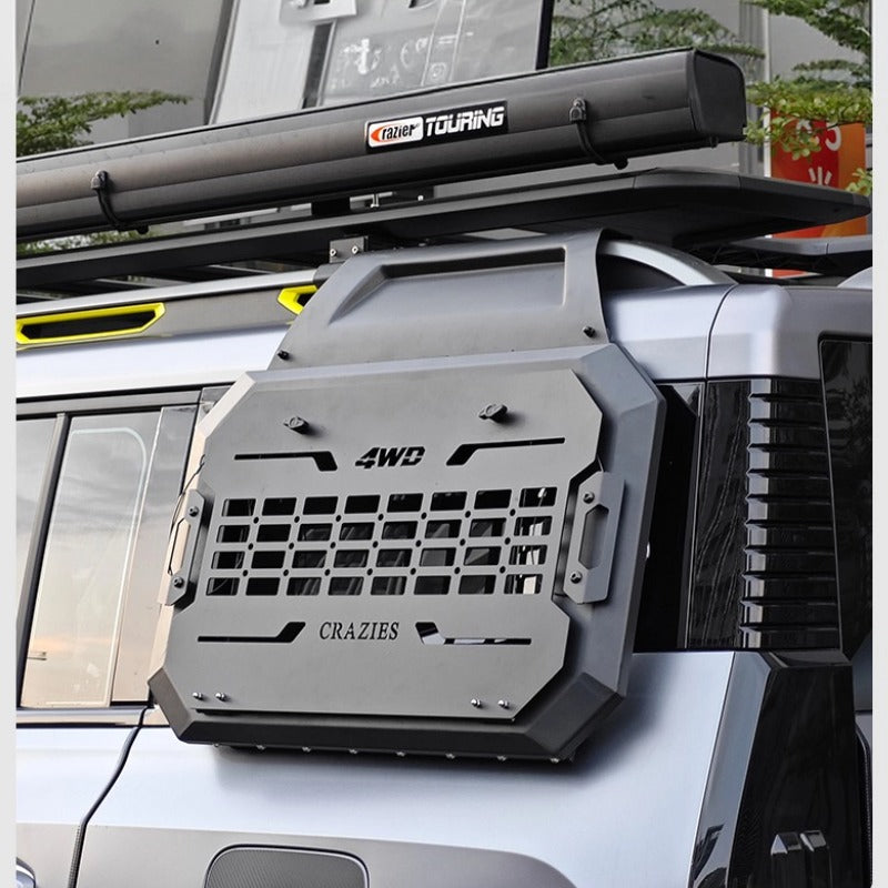 Jetour T2 rear side window armor expansion | SUPER CHERY